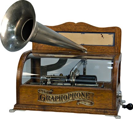 Coin-Operated Columbia Graphophone Type BS Wax Cylinder