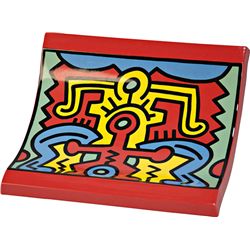 Keith Haring Ceramic Rectangular "Centerpiece" Produced