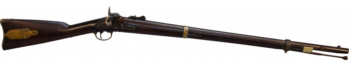 Antique U.S. Harpers Ferry Model 1857 Civil War Rifle
