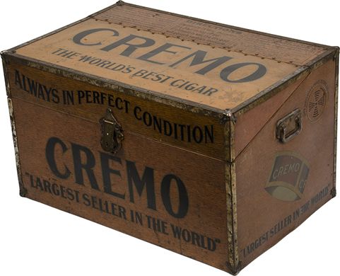 Early CREMO Cigar Humidor Trunk
