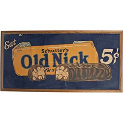 Lot Of 2 Schutter's Old Nick Candy Bar Items: