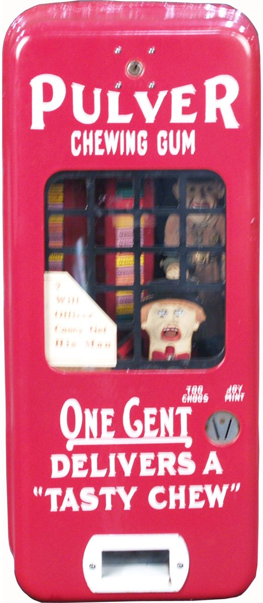 1 Cent Pulver Company Inc. "Short Case" Chewing Gum Ven