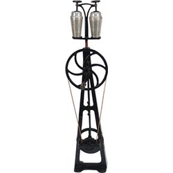 Antique Hand Crank Floor Milk Shake Machine