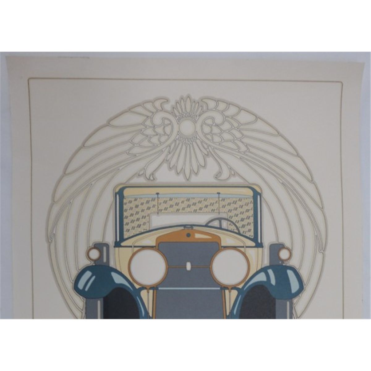 David Lance Goines #27 poster "Goines" SIGNED