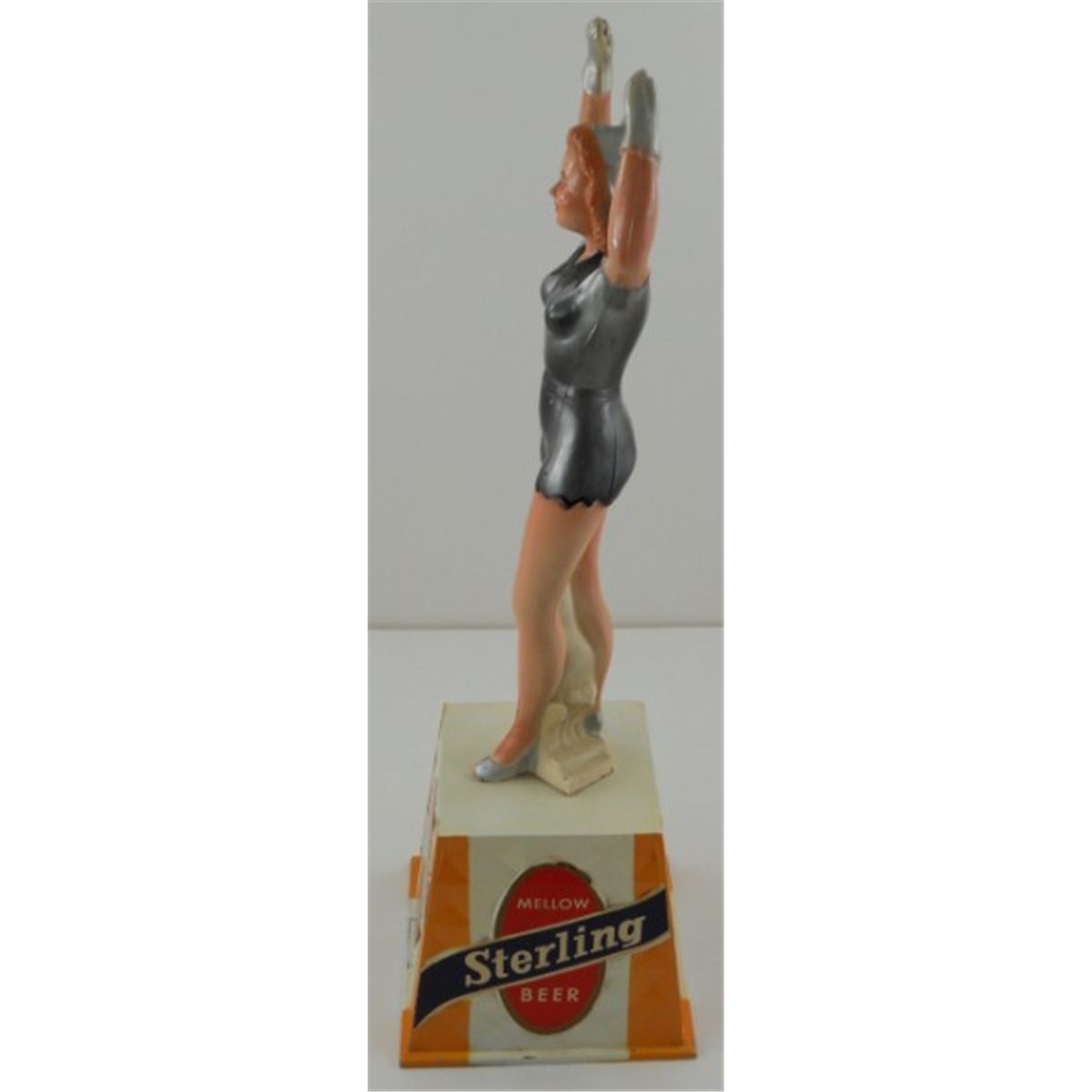 Sterling Mellow Beer Statue - Evansville Indiana