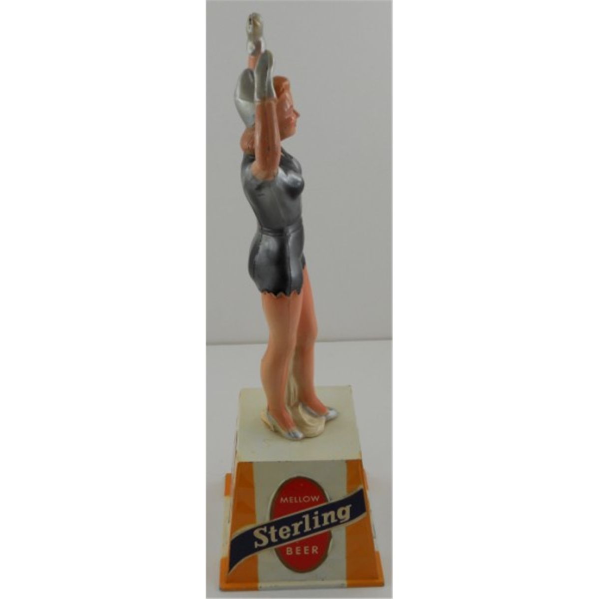 Sterling Mellow Beer Statue - Evansville Indiana