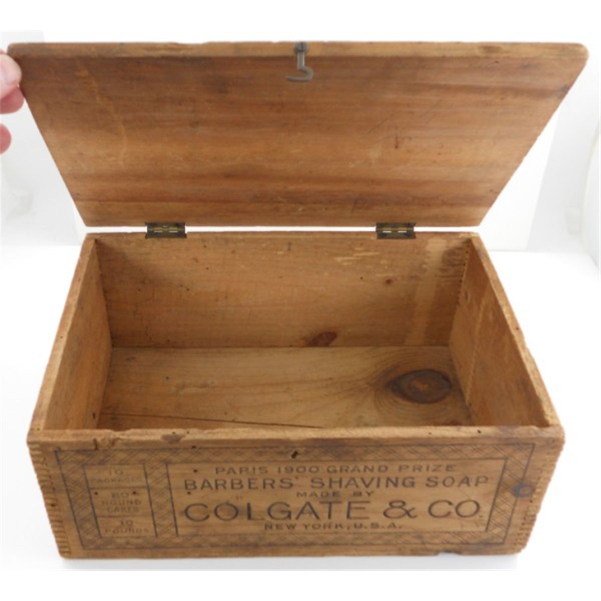Colgate Barber Shaving Soap Shipping Box