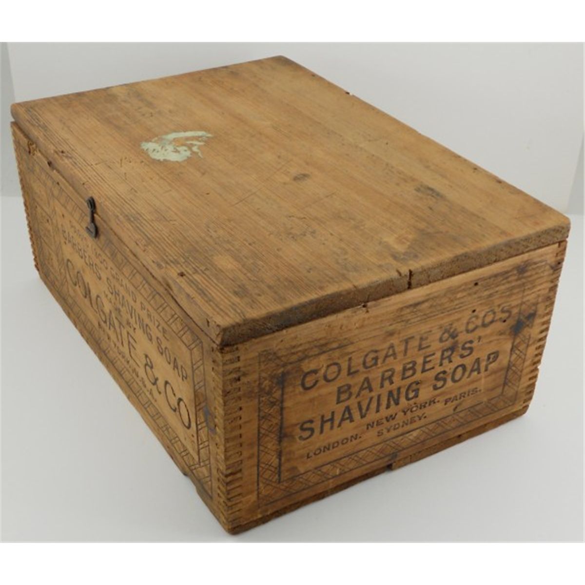 Colgate Barber Shaving Soap Shipping Box