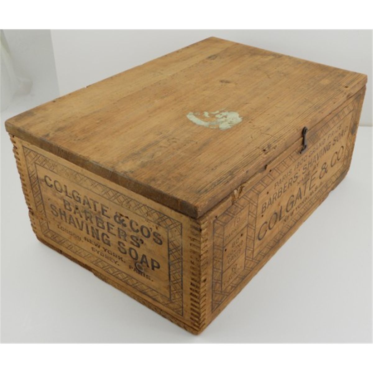 Colgate Barber Shaving Soap Shipping Box
