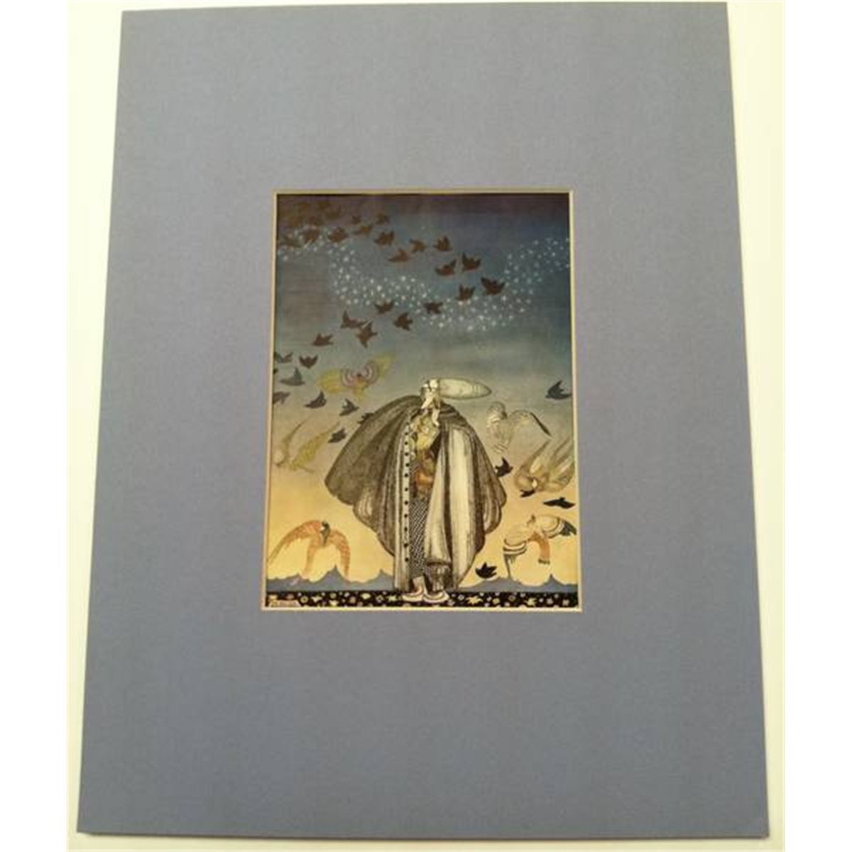 1914 Kay Nielsen "THE THREE PRINCESSES IN THE BLUE MOUNTAIN" print