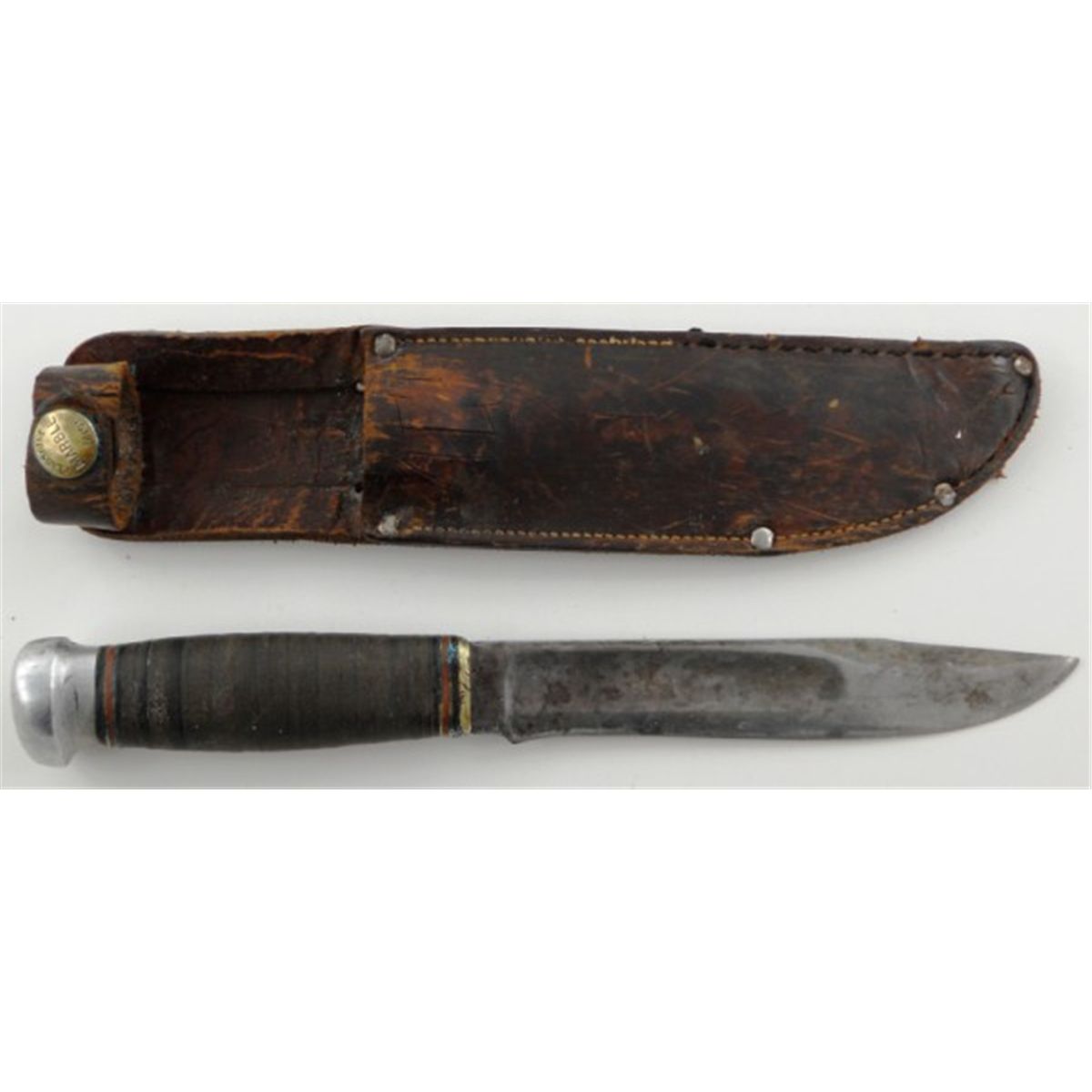 Marbles Gladstone Michigan USA Knife with Original Sheath