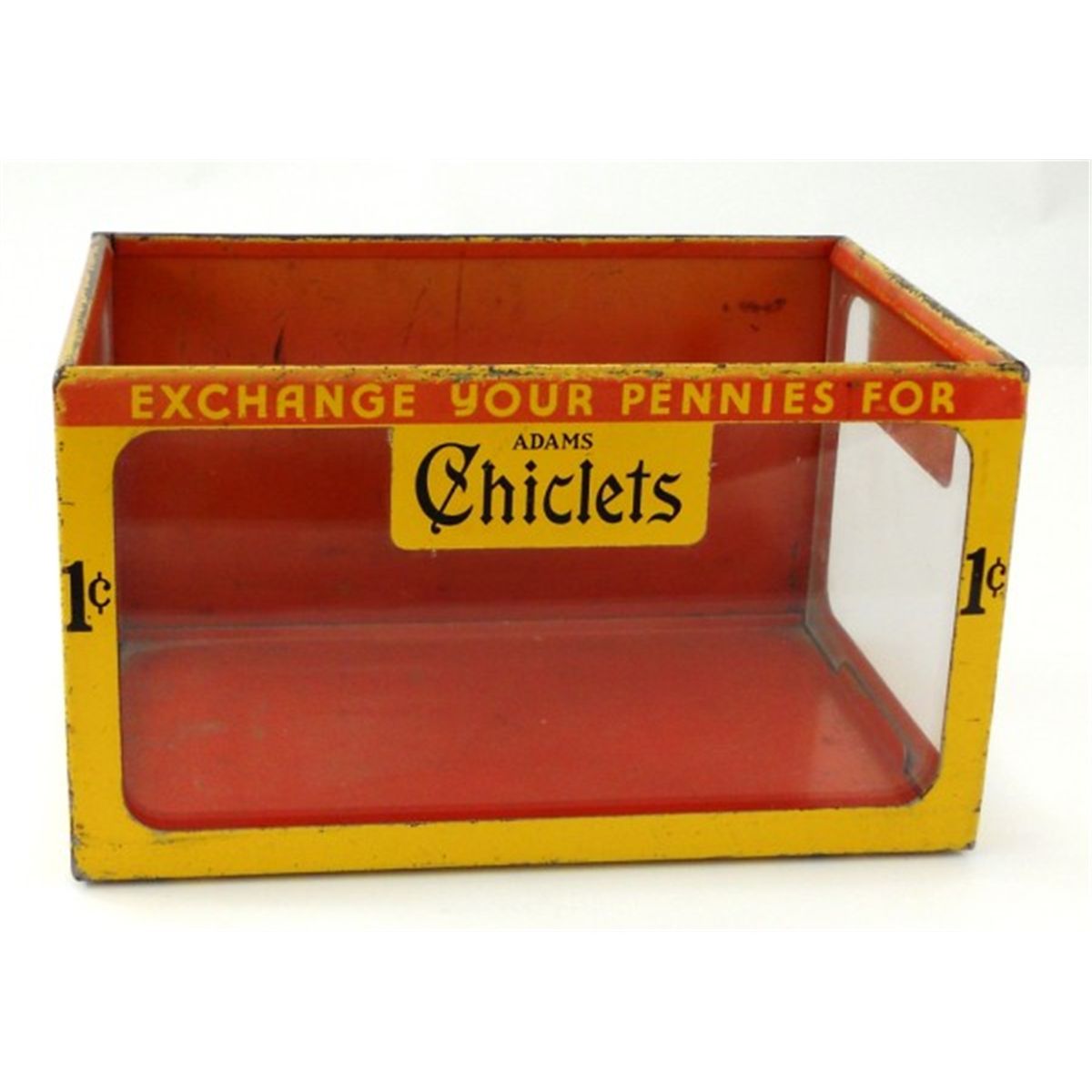 Vintage Adams Chiclets Penny Exchange Gum Display