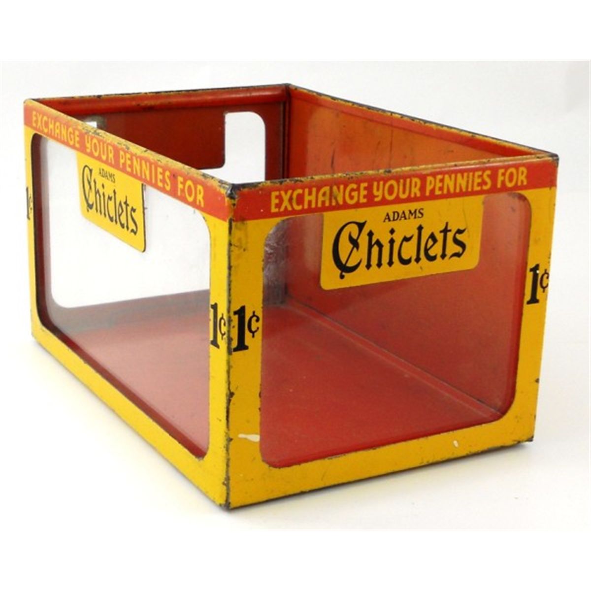 Vintage Adams Chiclets Penny Exchange Gum Display