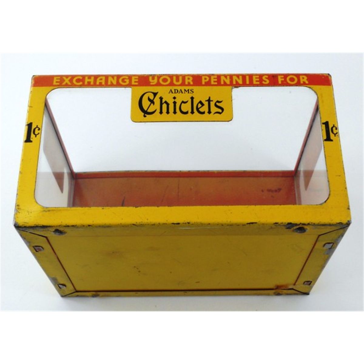 Vintage Adams Chiclets Penny Exchange Gum Display