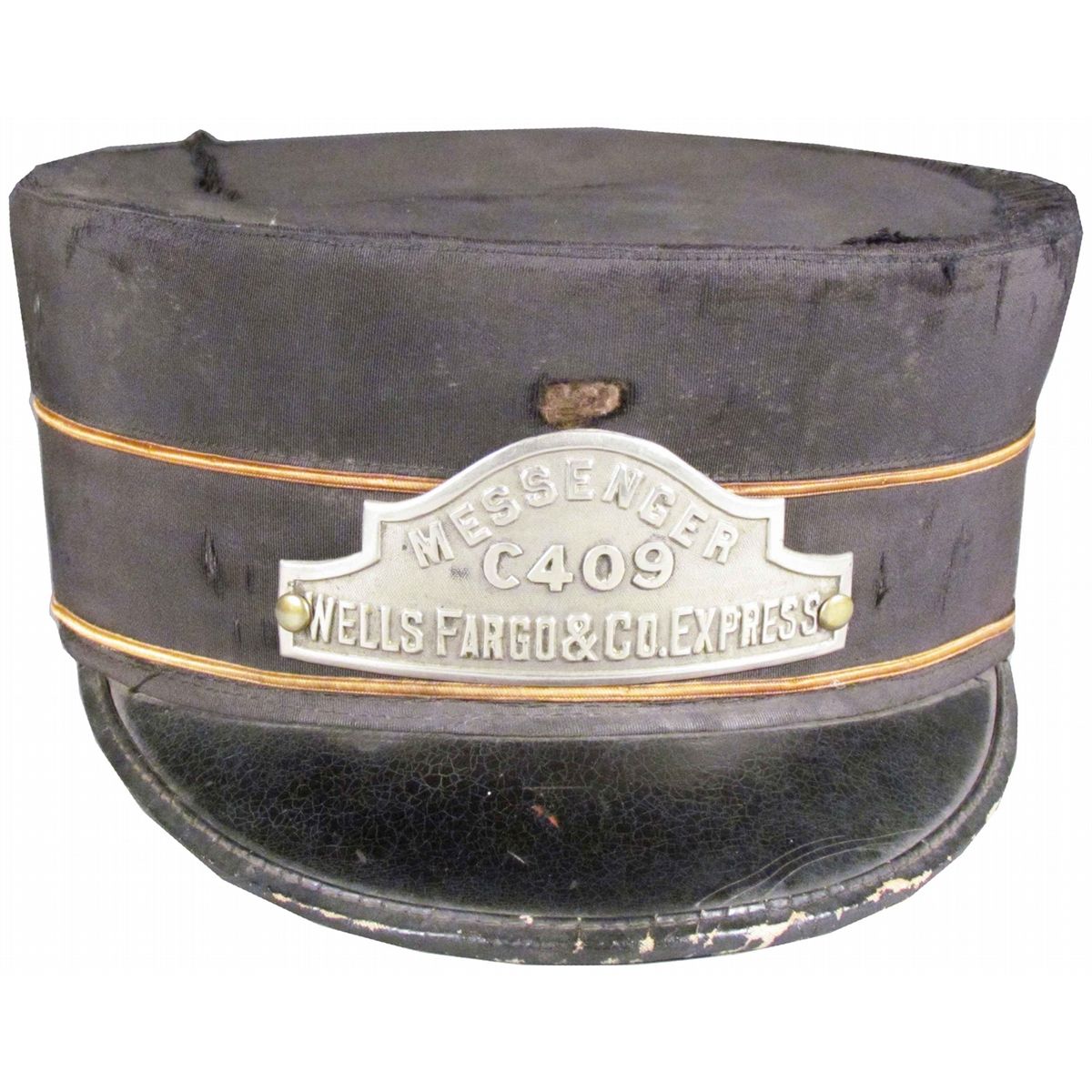 Wells Fargo & Co. Express Messenger Cap & Badge
