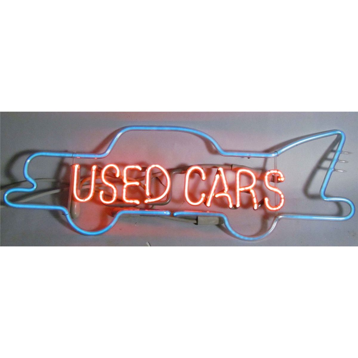 Vintage Used Cars Neon Sign