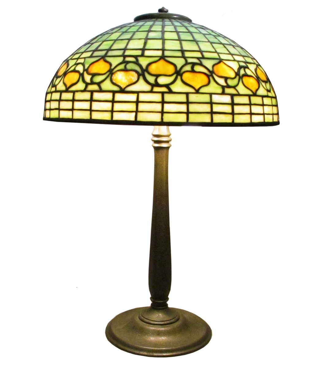 Classic Signed Tiffany Studios Table Lamp