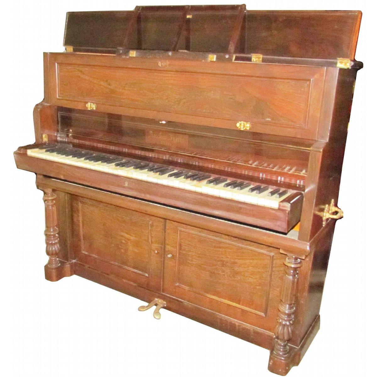 Rosewood Piano Model #9 Fold Up Keyboard