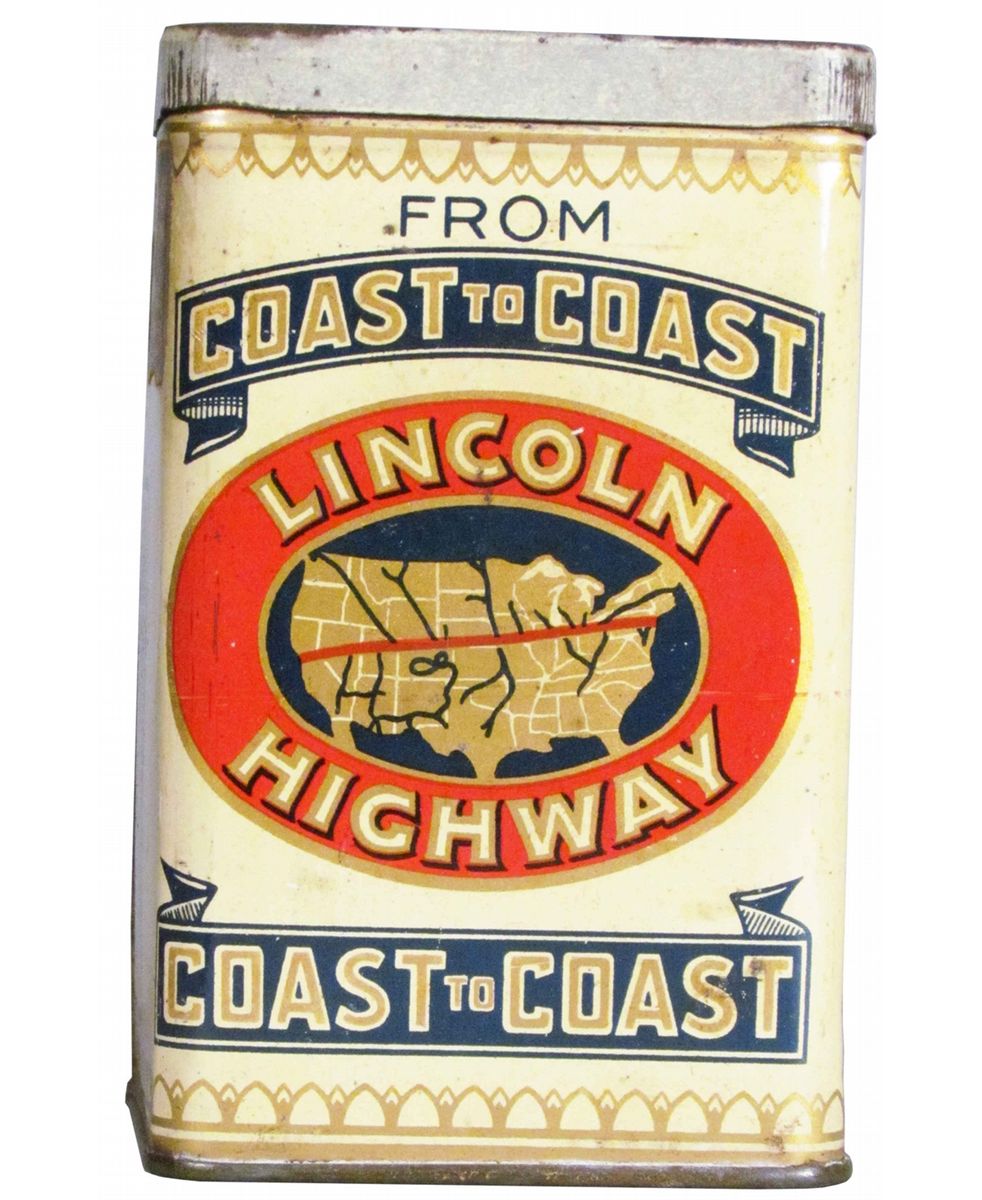 Lincoln Highway Cigar Tin for 25 Cigars