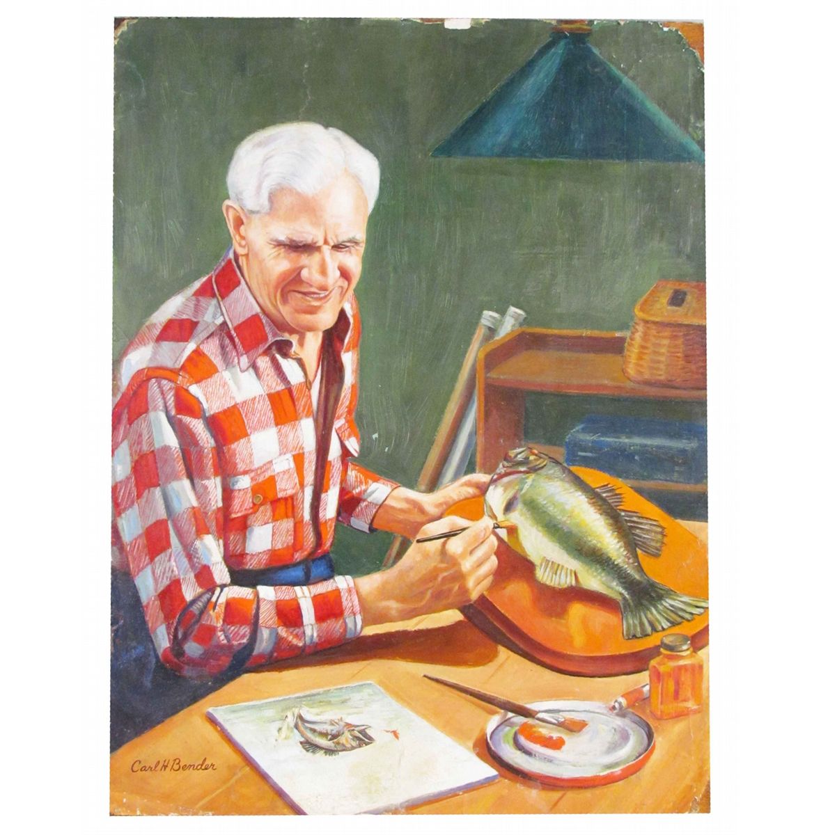 Original Illustration Art by Carl H. Bender