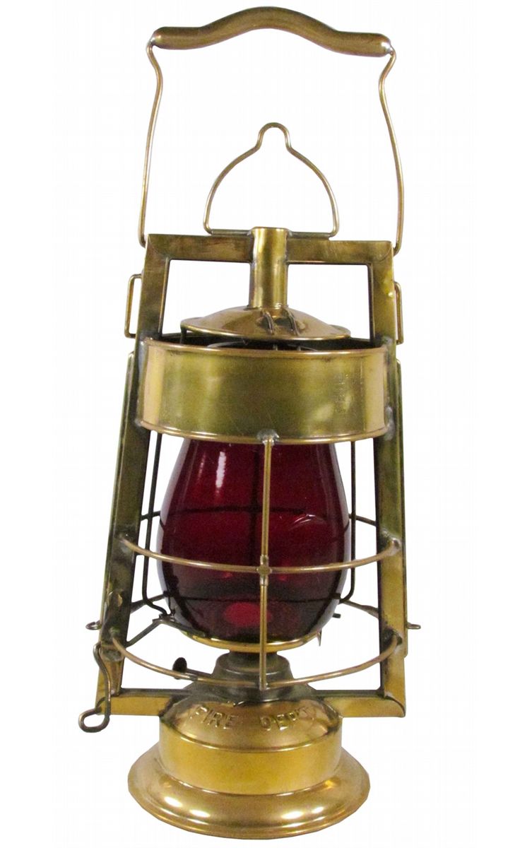 Rare "Dietz Queen" Brass Fire Lantern