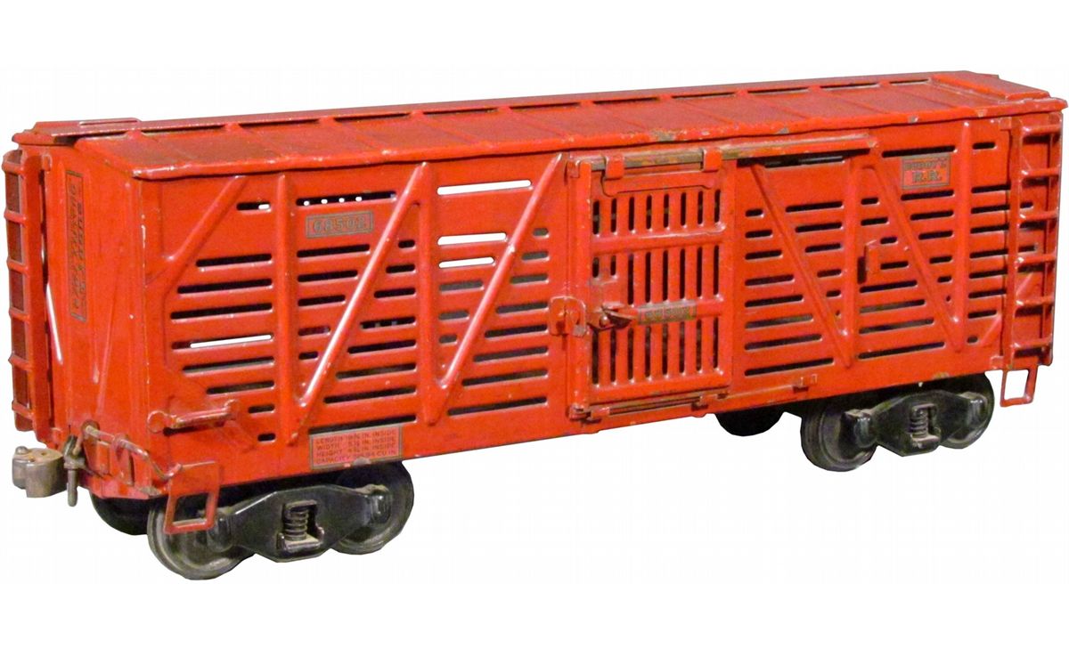 Buddy-L Pressed Steel Toy Cattle Car