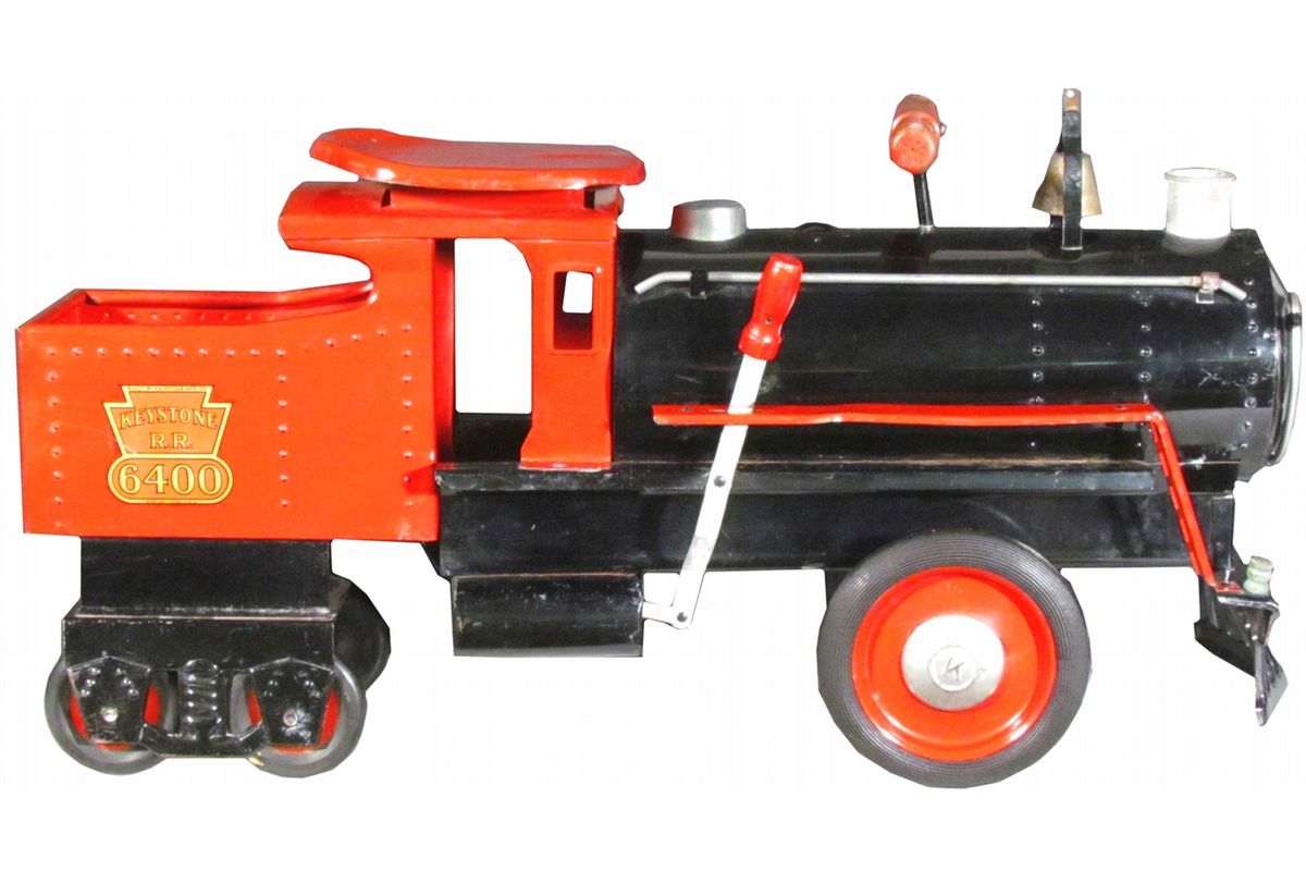 Keystone Pressed Steel Locomotive Toy Train