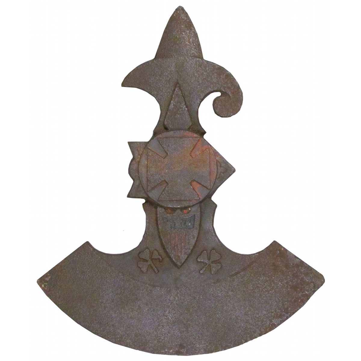 Viking Style Cast Iron Fire Axe Head