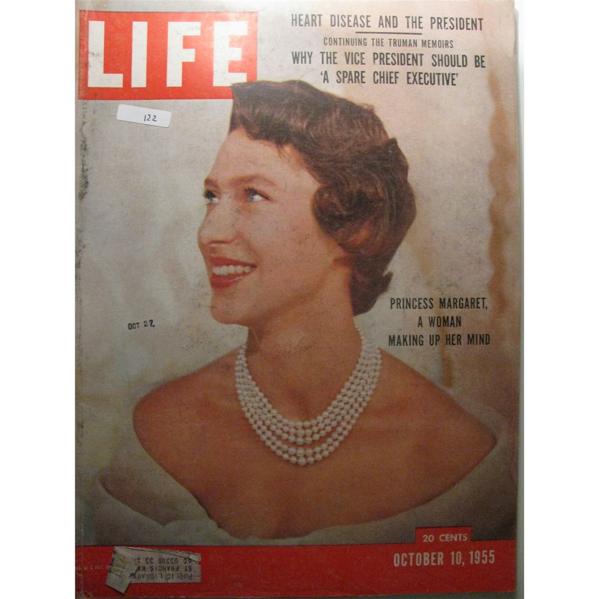 October 1955 Life Magazine; Princess Margaret