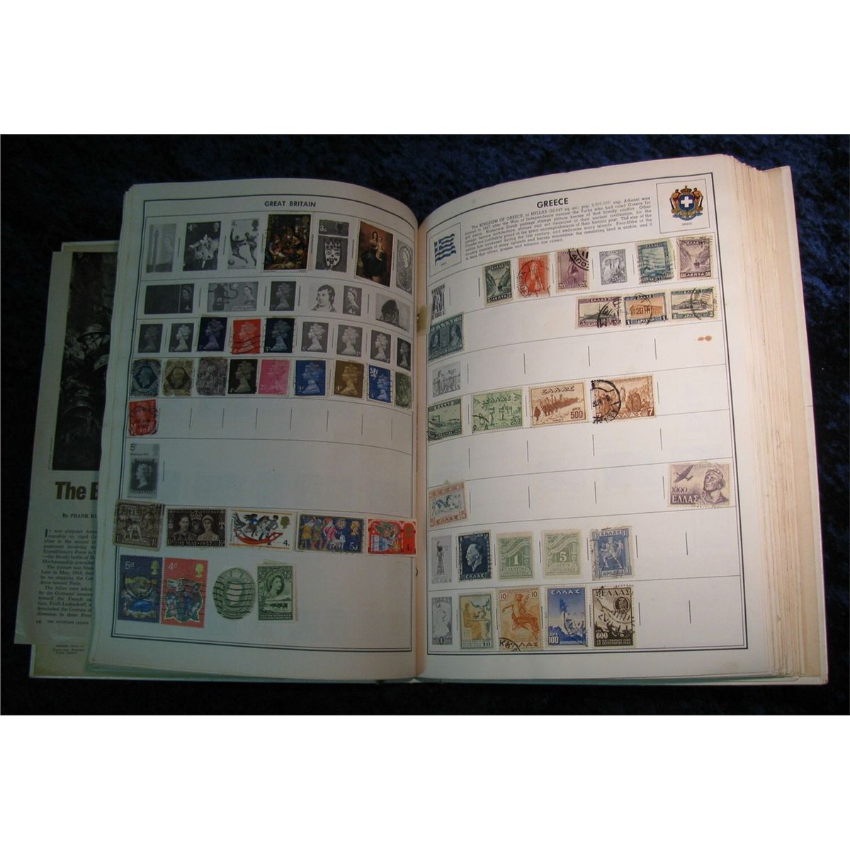 250. Traveler Stamp Album complete with hundreds and hundreds of ...