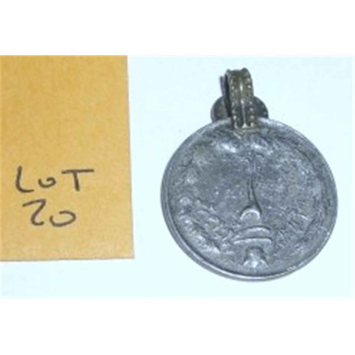 Arabic Coin Pendant with a Lion Holding a Sword on it!! Not Sure of ...