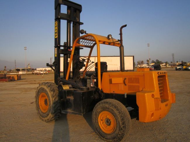1984 Champ 350-80 8,000lb Rough Terrain Fork Lift