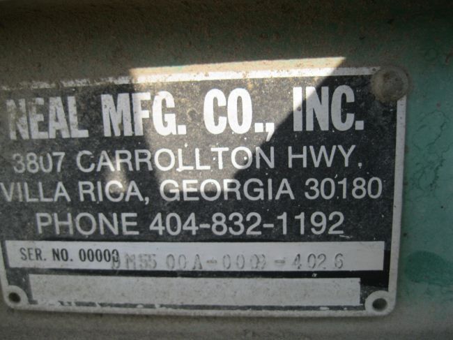 Neal DM-5500 Asphalt Paver