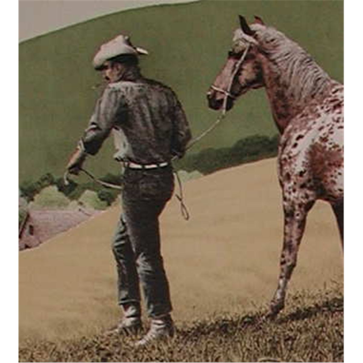 Mel Hunter, Appaloosa, Signed Lithograph