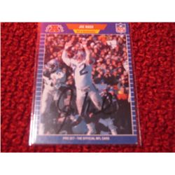 Footbal Joe Nash "Seattle Seahawks" Autograph