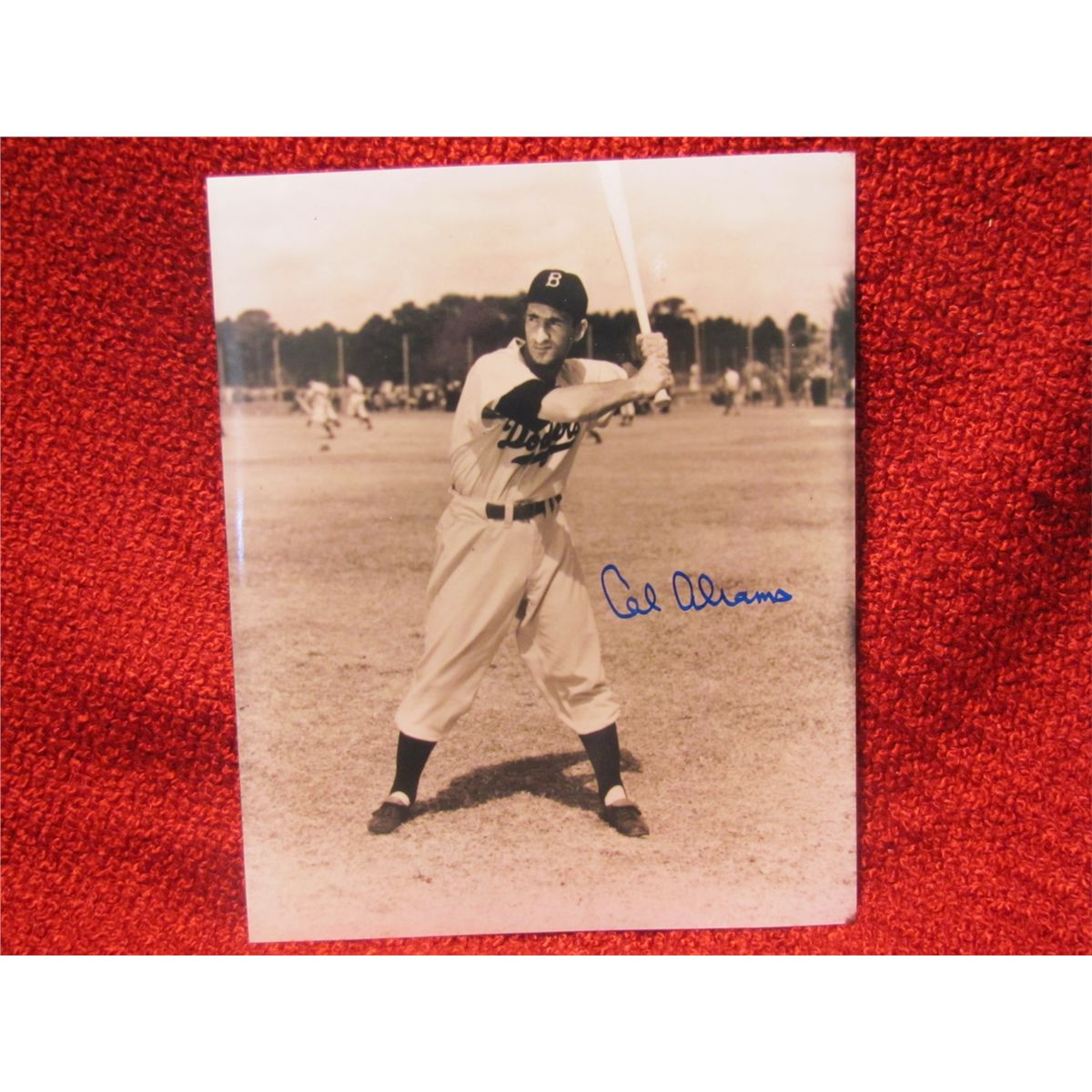Cal Abrams signed Brooklyn Dodgers