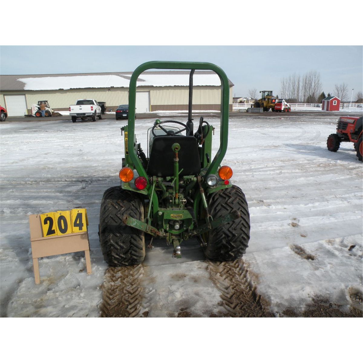 John Deere 650 w/John Deere Model 67 loader SN- CH0650S008774