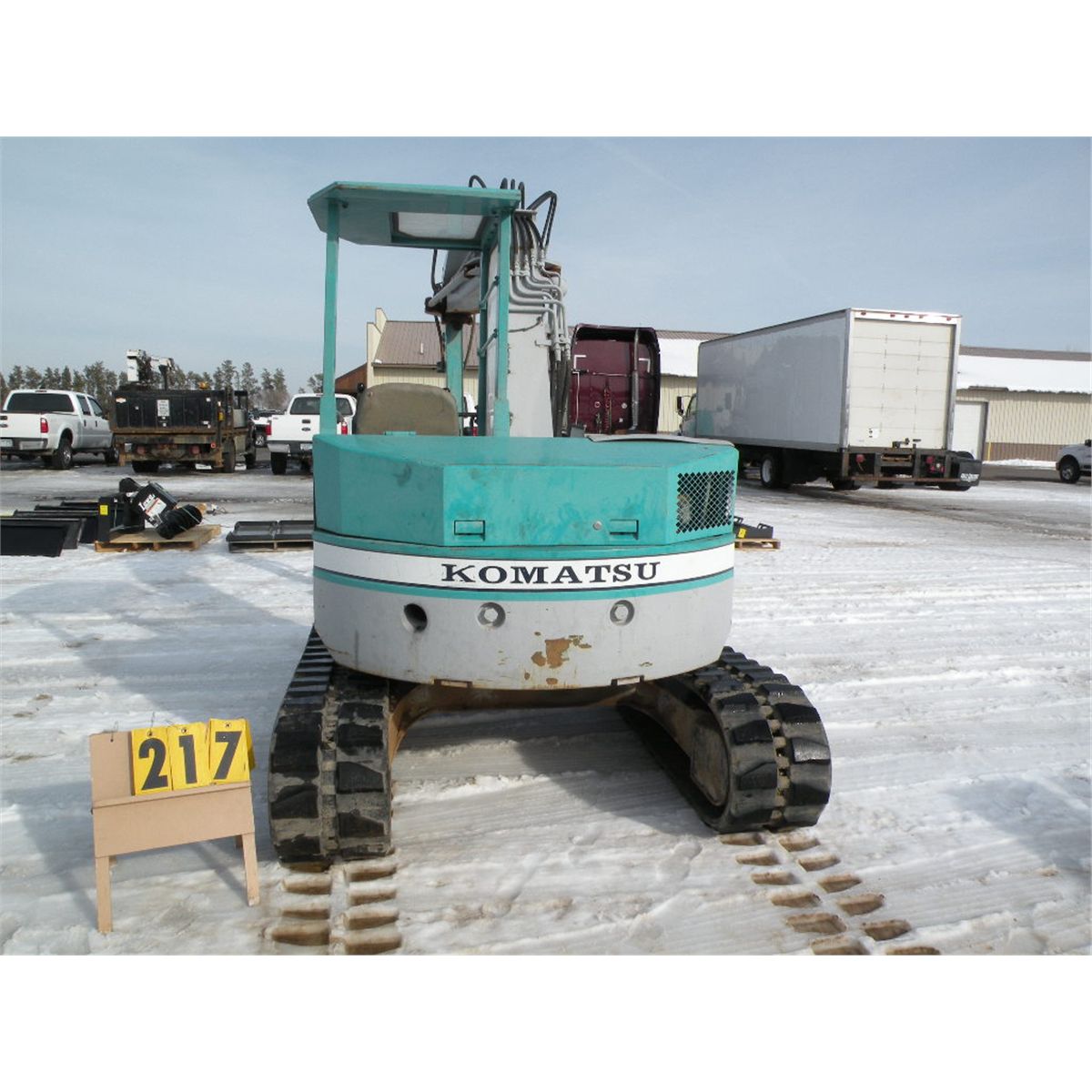 Komatsu PC50 mini excavator SN- 5992