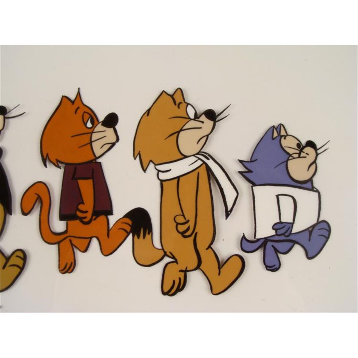 Top Cat & Friends Signed Orig Model Cel Animation Art