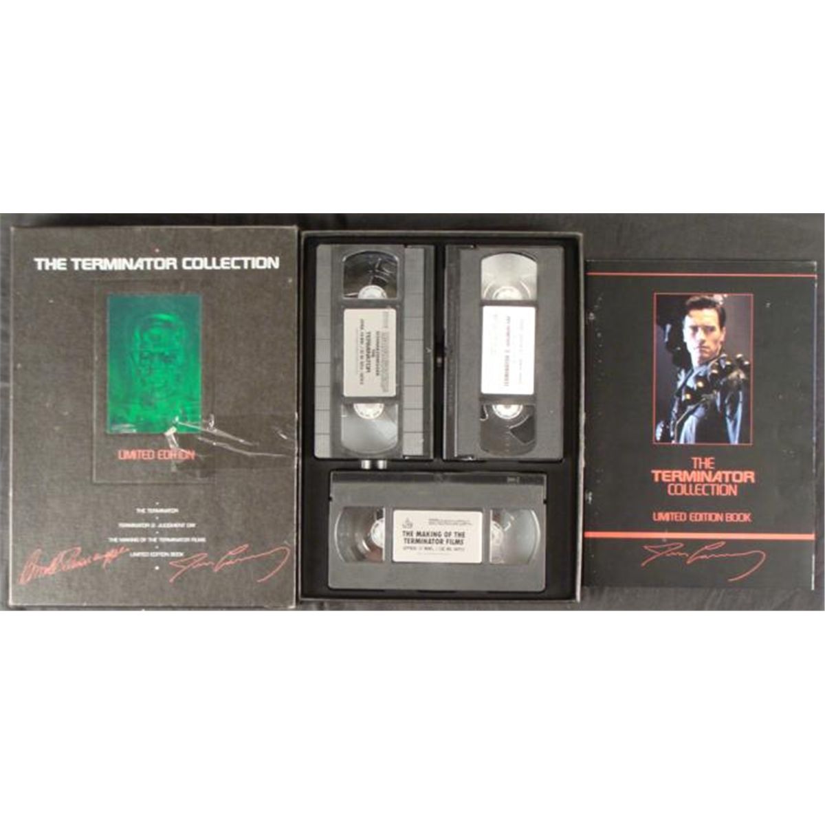 The Terminator Collection LTD ED Box Movies, Book
