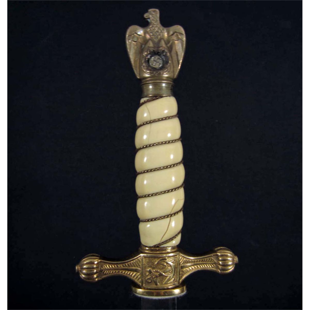 GERMAN NAZI NAVAL OFFICERS DAGGER W/ SCABBARD