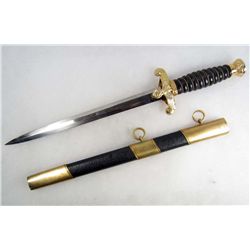 RARE GERMAN NAZI WATER CUSTOMS OFFICERS DAGGER W/ SCABBARD