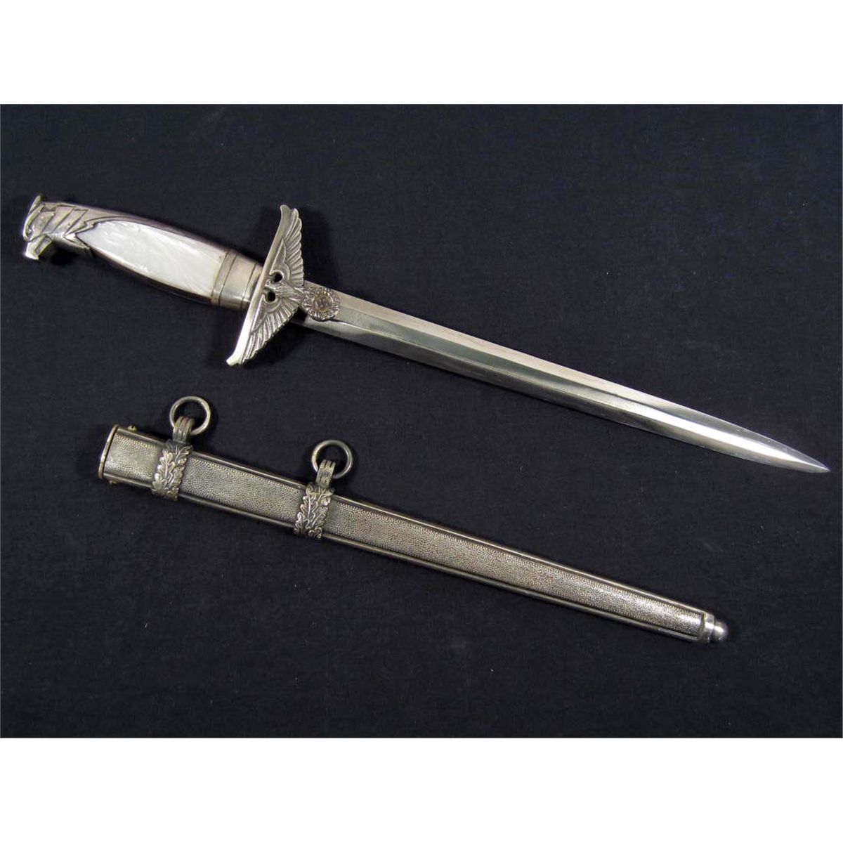 RARE GERMAN NAZI DIPLOMATIC OFFICERS DAGGER W/ SCABBARD