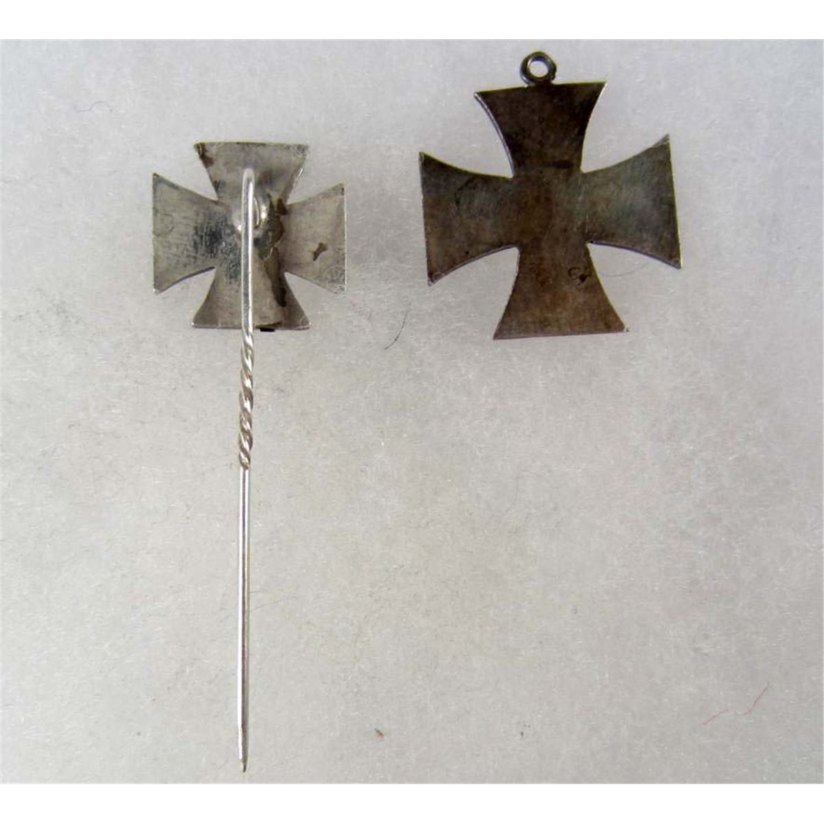 GERMAN NAZI 1ST CLASS IRON CROSS STICK PIN