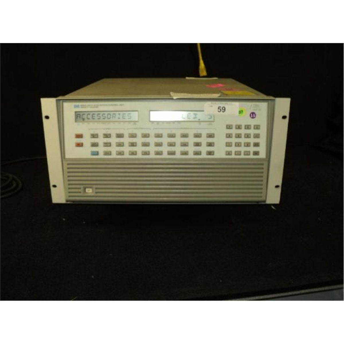 HP 3852A DATA ACQUISITION/CONTROL UNIT {print sequence} R416847