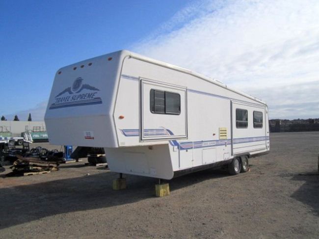 1997 Travel Supreme 33RLTSO T/A 5th Wheel Rv Trailer