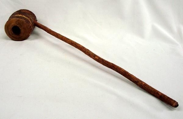 Very Large Hillbilly Long Stem Wooden Pipe