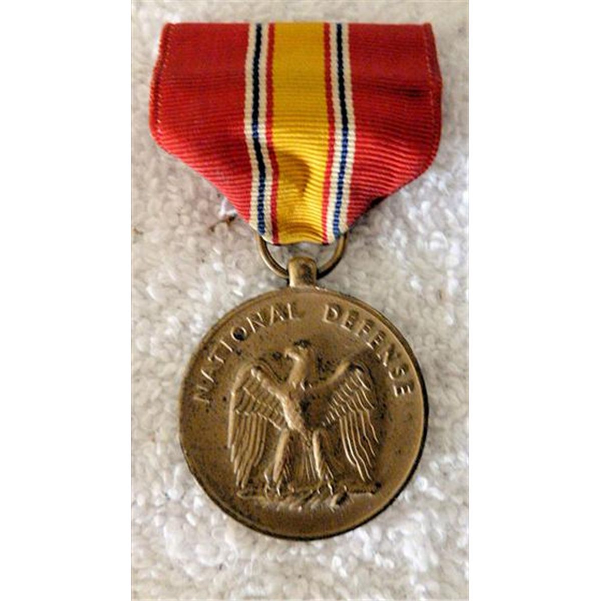 Ribbon with medal - National defense