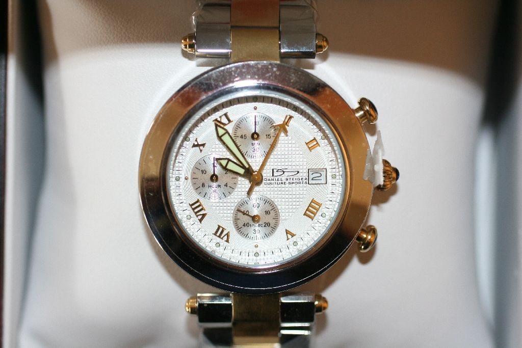 Daniel Steiger Couture Sports Stainless Steel Watch