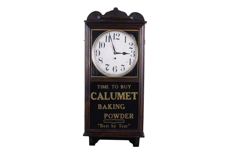Calumet Baking Powder Advertiser Wall Clock